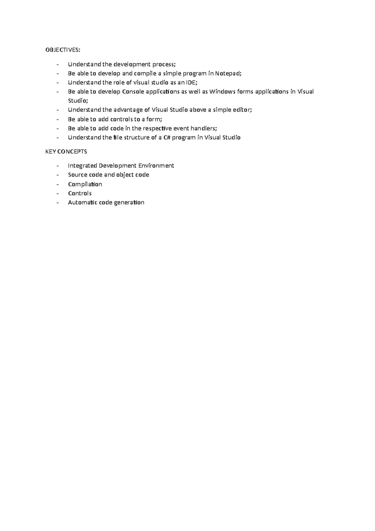 CSIS1614 - Programming & Problem Solving Module Guide 2024 - Studocu