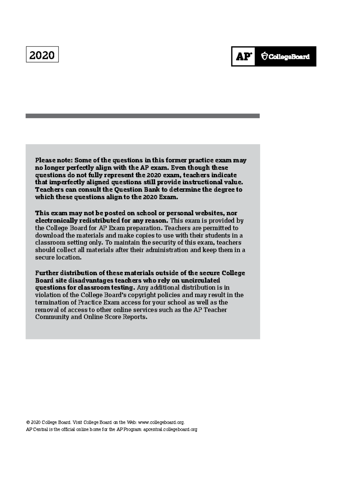 AP Calc BC 2019 - Multiple Choice & Free Response Questions - Studocu