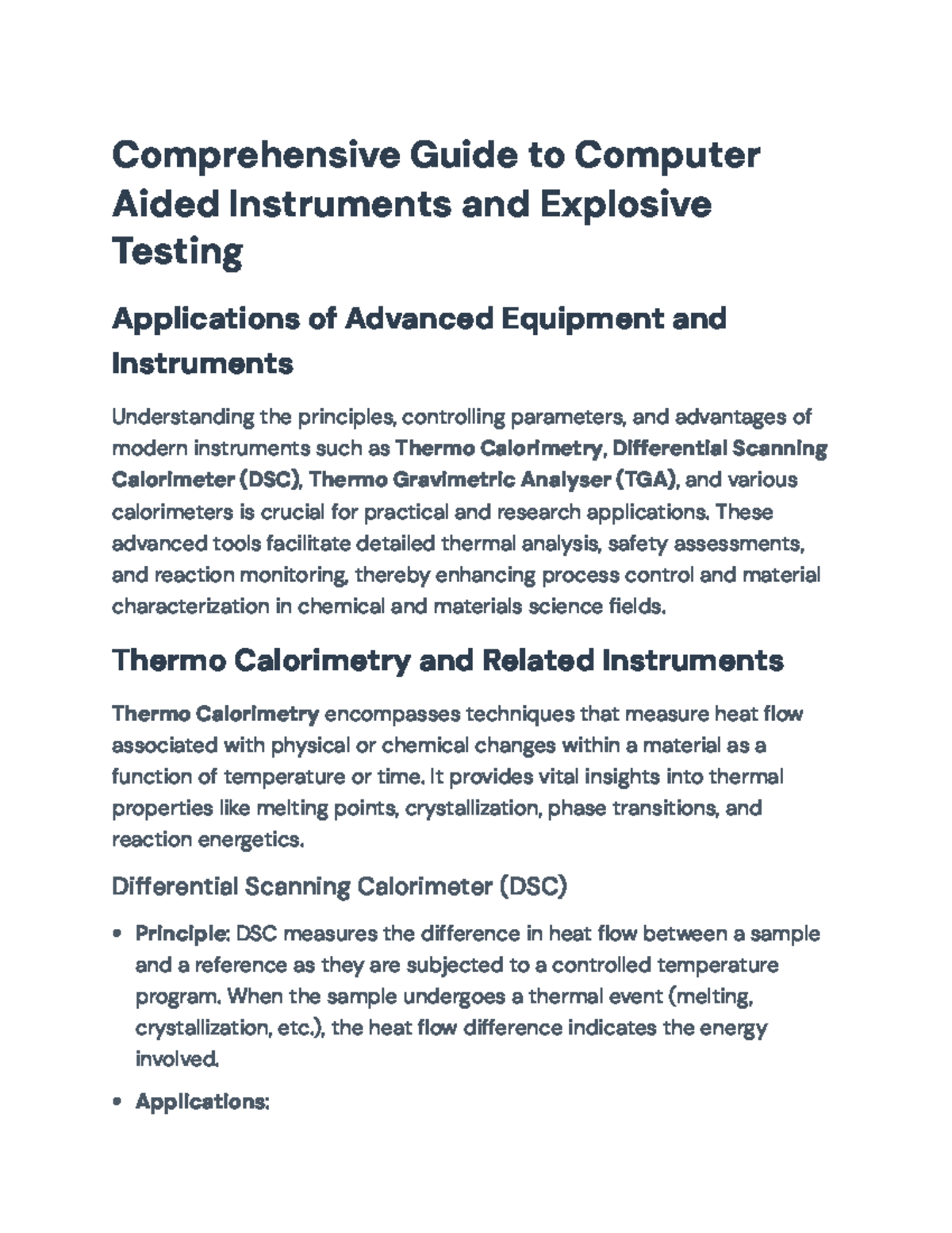 Comprehensive Guide to RSST and Explosive Testing Techniques in ...