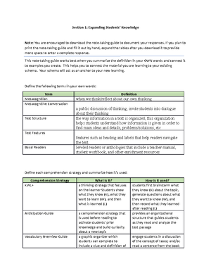 C365 PA Lesson Plan - Performance assessment for C 365 WGU - Direct ...