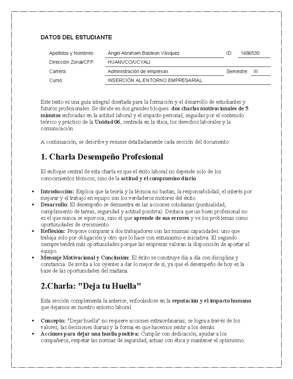 Guía Integral de Ética y Desempeño Laboral - INSERCIÓN AL ENTORNO ...