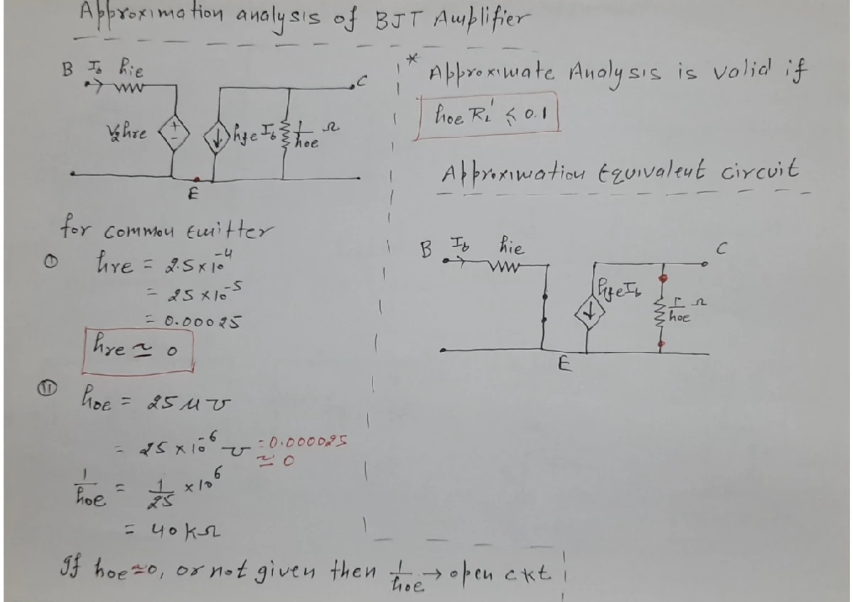 9. Solved Problems on AC Analysis of BJT Amplifier - ANALOG Electronics ...
