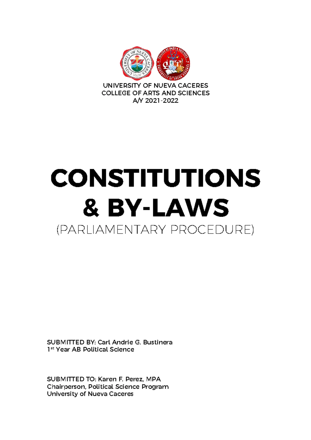 Liga ng mga Barangay Constitution & By-Laws (Ln B CBL 2017) - Studocu
