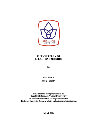 1. Start-UP Business PLAN Summary FOR Baltina Products - BUSINESS PLAN ...