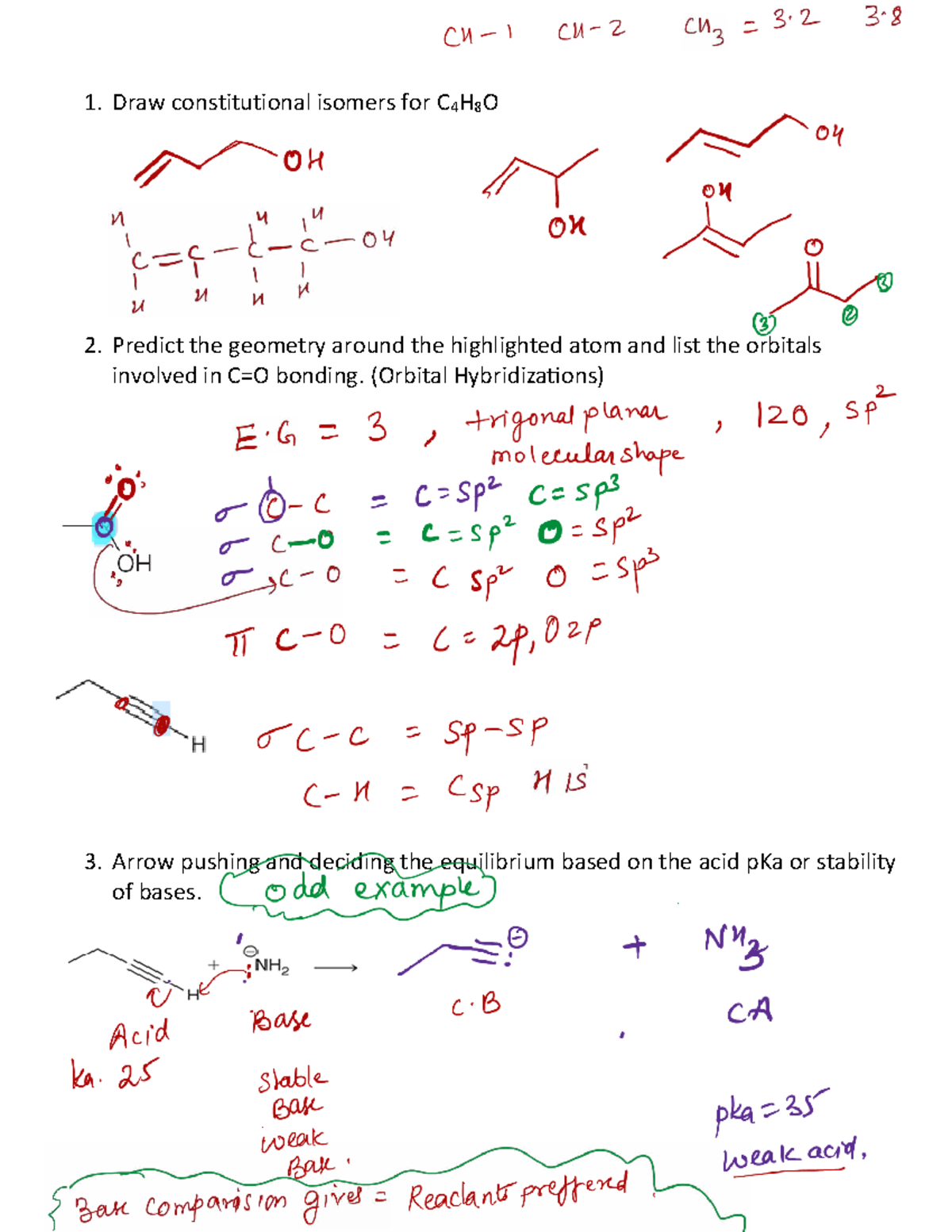 Chem 101: 9-16 Lecture Notes on Isomers and Resonance Patterns - Studocu