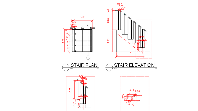 Stairs PLAN fa8-Model - STAIRPLAN - ####### 1. SCALE: BLOW-UP PLAN BLOW ...
