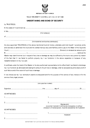 J417 acceptance-trustee-eform - DEPARTMENT OF JUSTICE AND ...