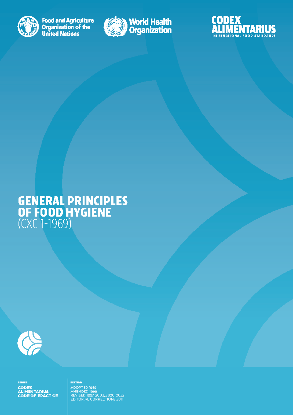 CXC General Principles of Food Hygiene: A Comprehensive Guide - Studocu