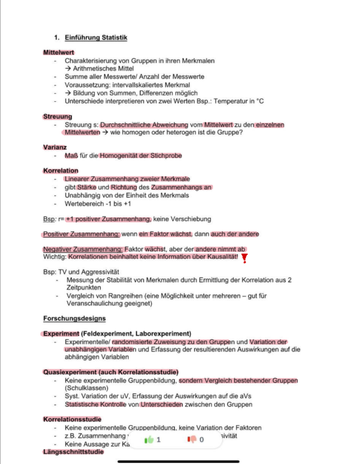 Pädagogische Psychologie: Einführung in Statistik und Lernmodelle - Studocu