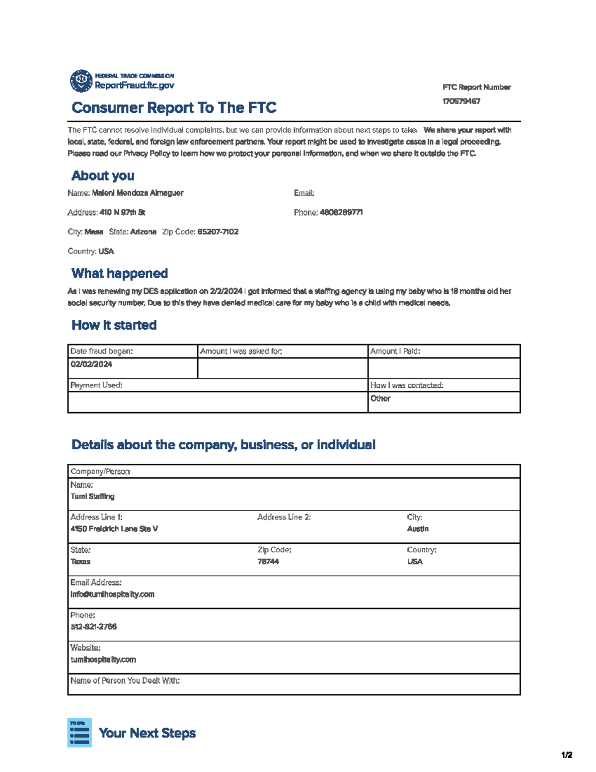 Federal Trade Commission Report Analysis and Insights - Studocu