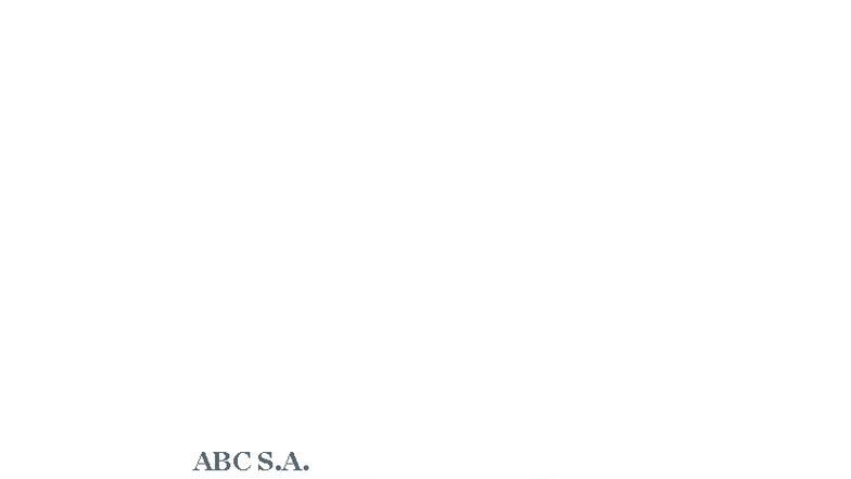 Informe de Precios de Transferencia ABC S.A. 2023 - EPT Final - Studocu