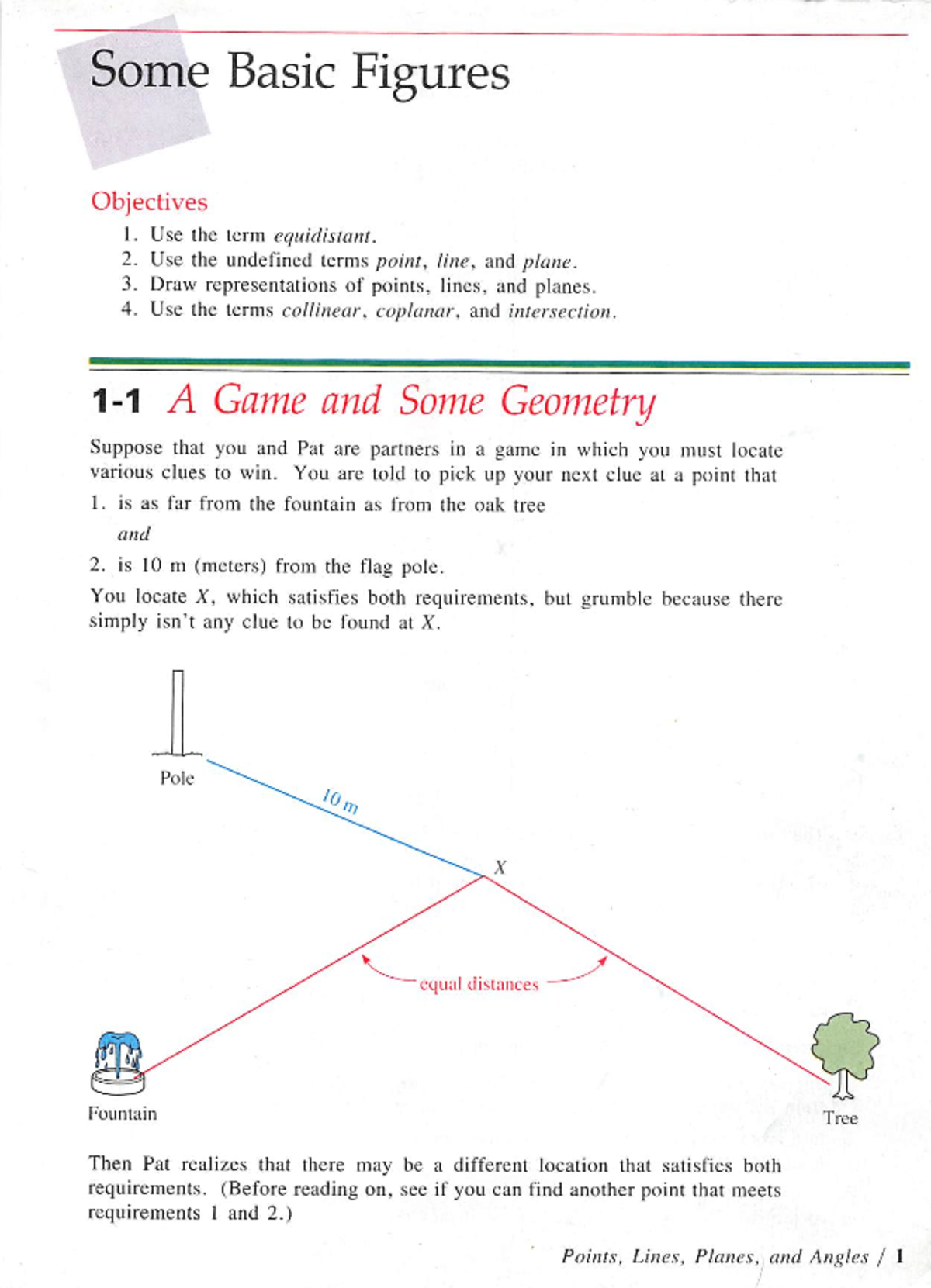 Geometry Basics: Points, Lines, and Planes (Chapter 1) - Studocu