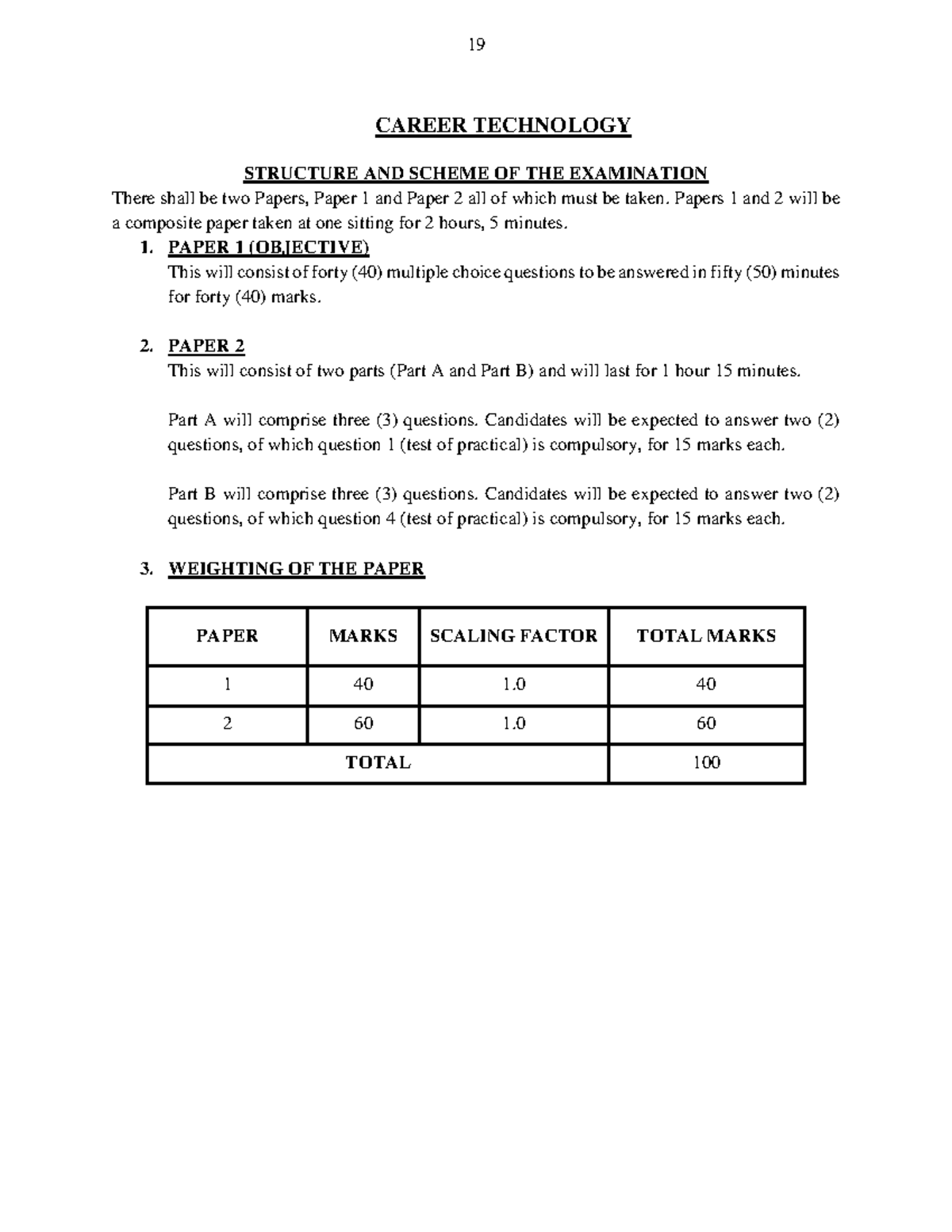 2024 BECE Career Technology Sample Exam Questions and Format Guide ...