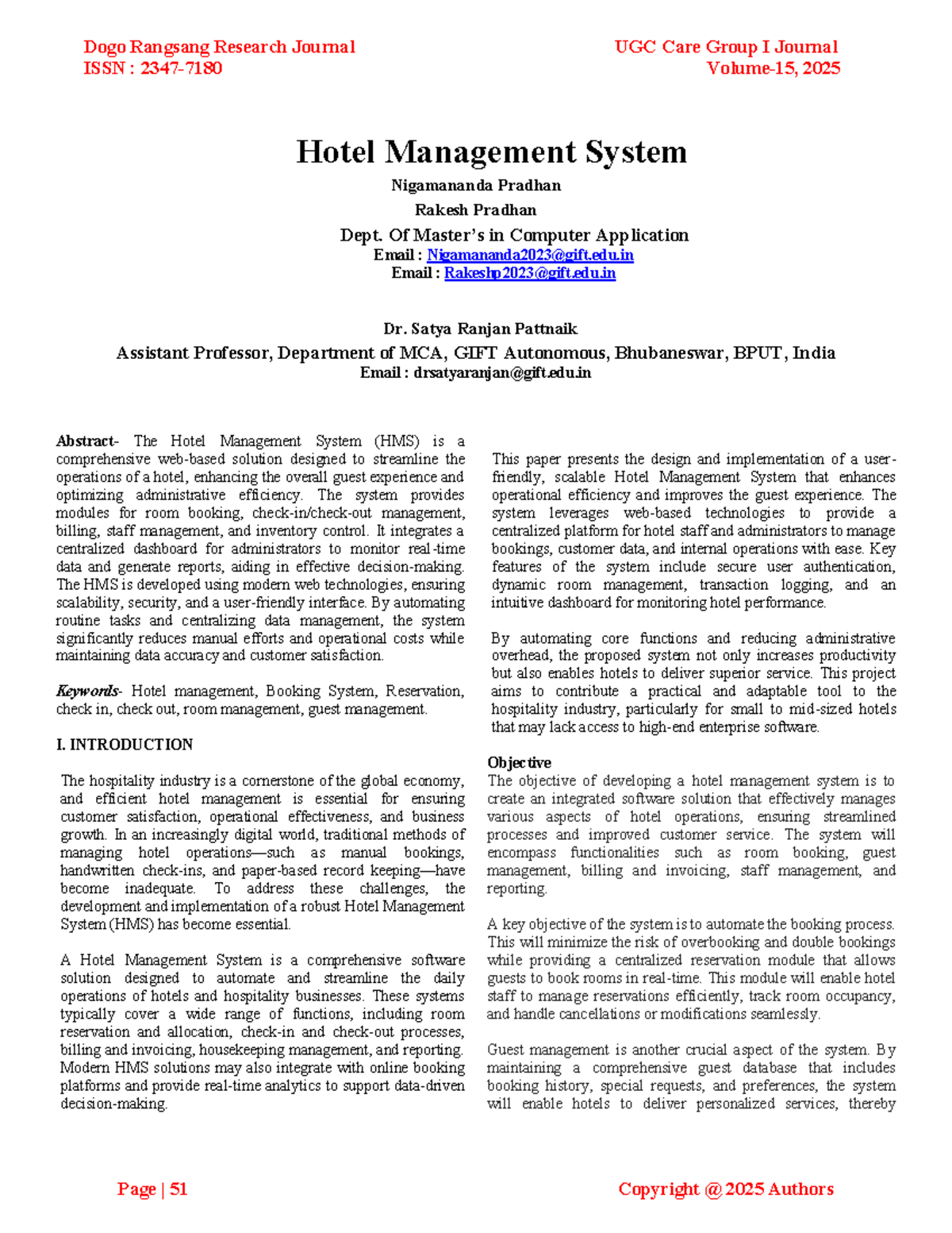 Hotel Management System (HMS) - Comprehensive Overview and ...