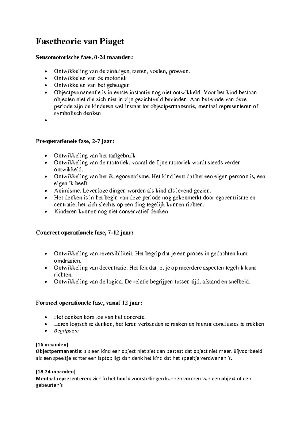 Fase Pre Operacional De Piagets A Teoria De Piaget: Conheça As Fases