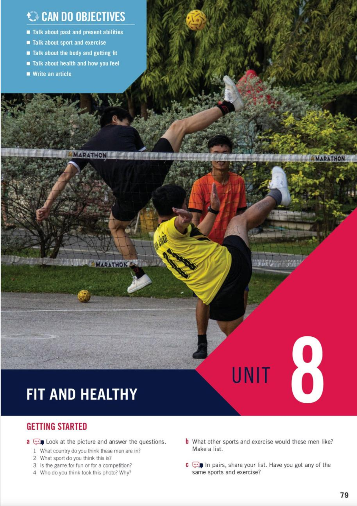 Empower 2nd A2 Student's Book Unit 8: Fitness and Health Activities ...