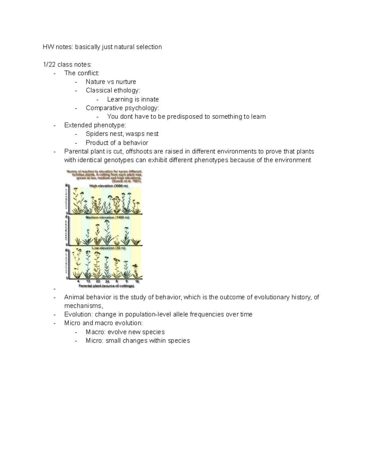 Animal Bio Notes: Natural Selection, Evolution, and Behavior Insights ...