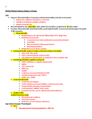 NR601 Week 6 i Human Neuro Case Study v2 - NR-601 - Studocu