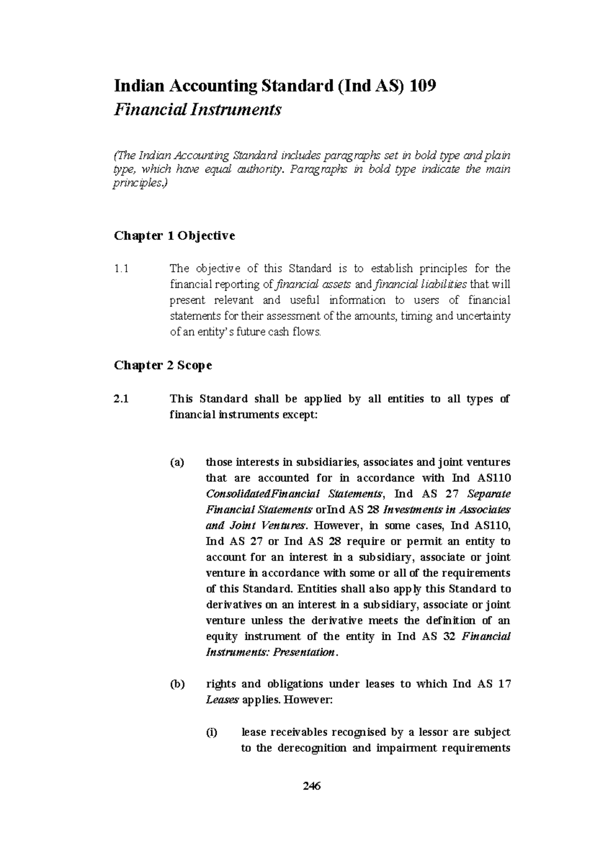 INA AS 109 - Comprehensive Overview of Indian Accounting Standard 109 ...