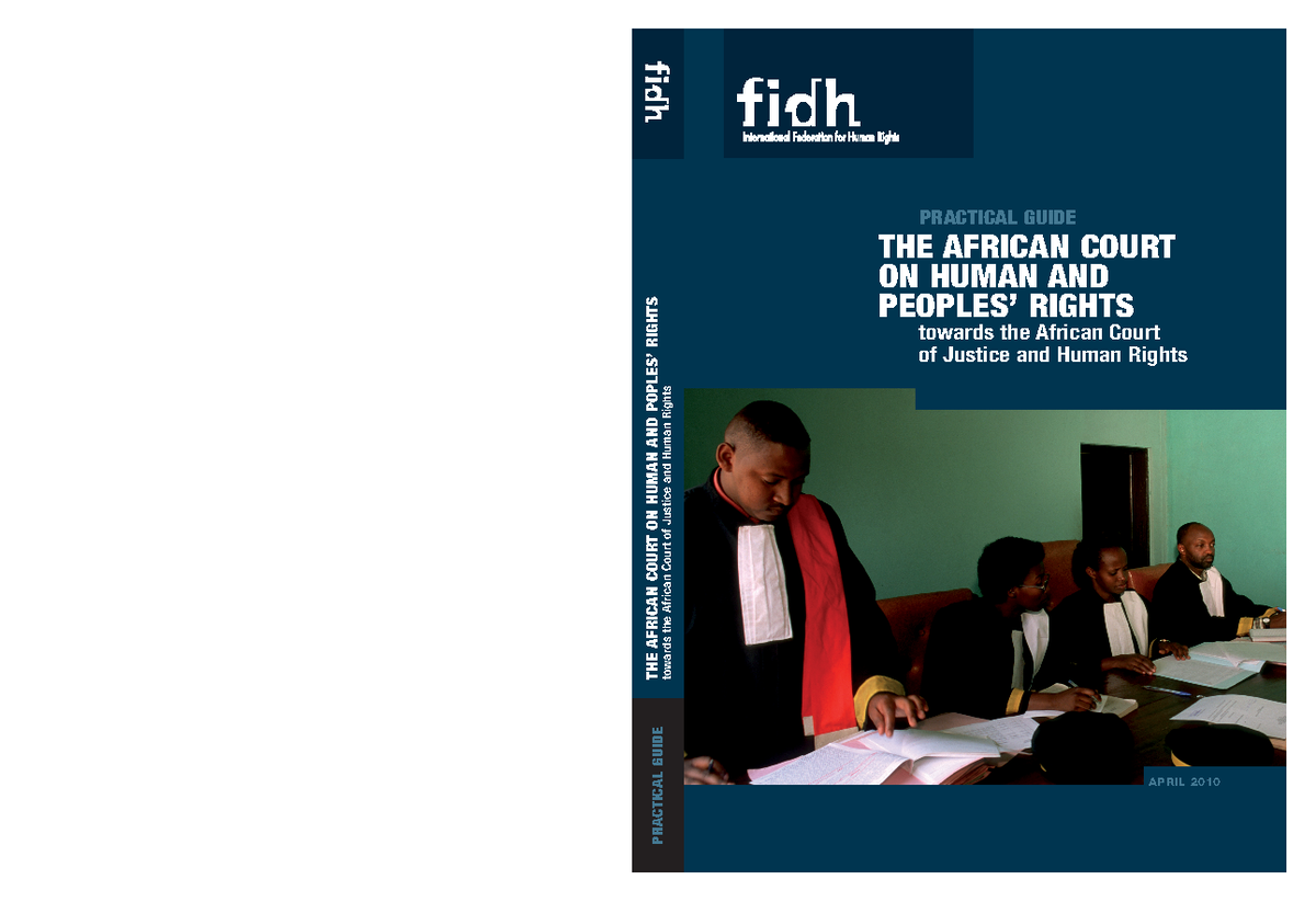 African Court Guide - The AfricAn courT on humAn And PeoPles’ righTs ...