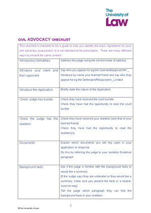 drafting claims for PI - CIVIL SKILLS UNIT 4 – DRAFTING PARTICULARS OF ...