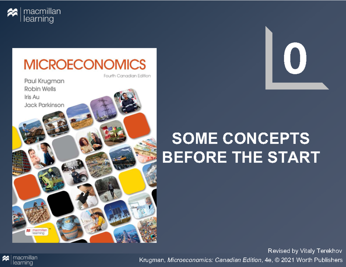 CH 1 - Microeconomics Concepts and Principles Notes (Krugman, 4e) - Studocu