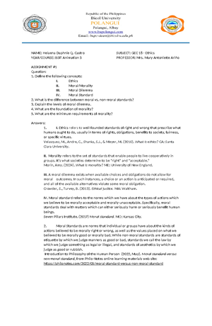 Survey Questionnaire IN OUR Capstone Project Title-1 - SURVEY ...