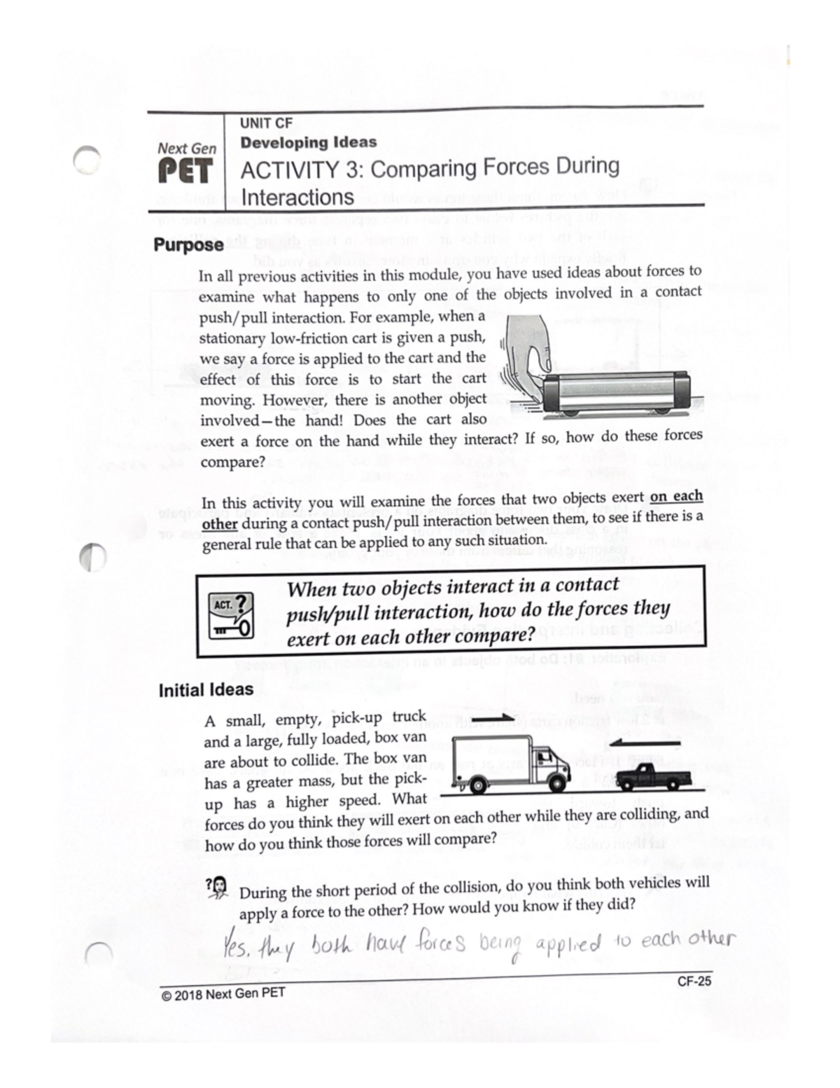 Combined Force Unit 2 Activity 3 Overview and Key Insights - Studocu