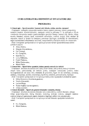 PD - Serban Alina - LLR - Proiect didactic limba romana clasa a 4a - Student: Șerban Alina ...