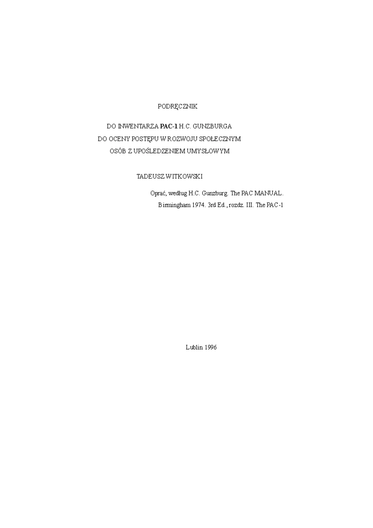 Konspekt ZAJĘĆ Rewalidacyjnych: Utrwalenie orientacji przestrzennej - Studocu