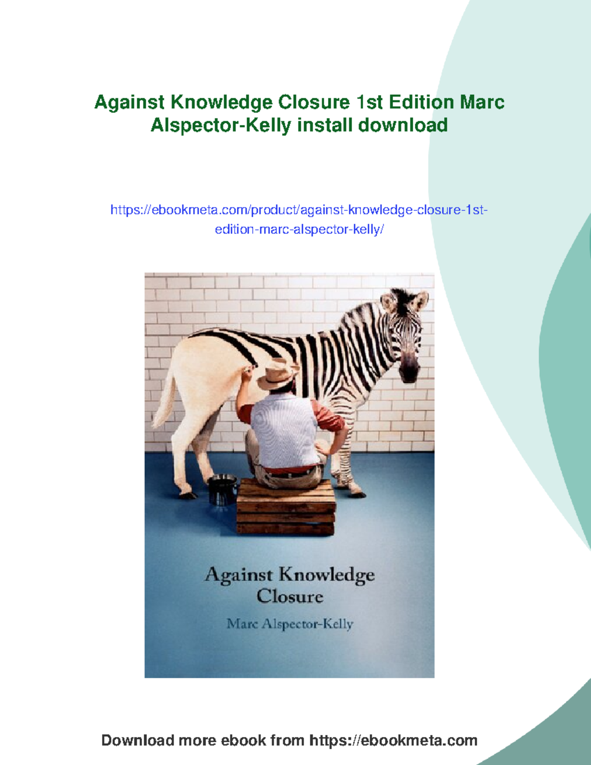 Against Knowledge Closure: A Study of Scientific Discoveries and Future ...