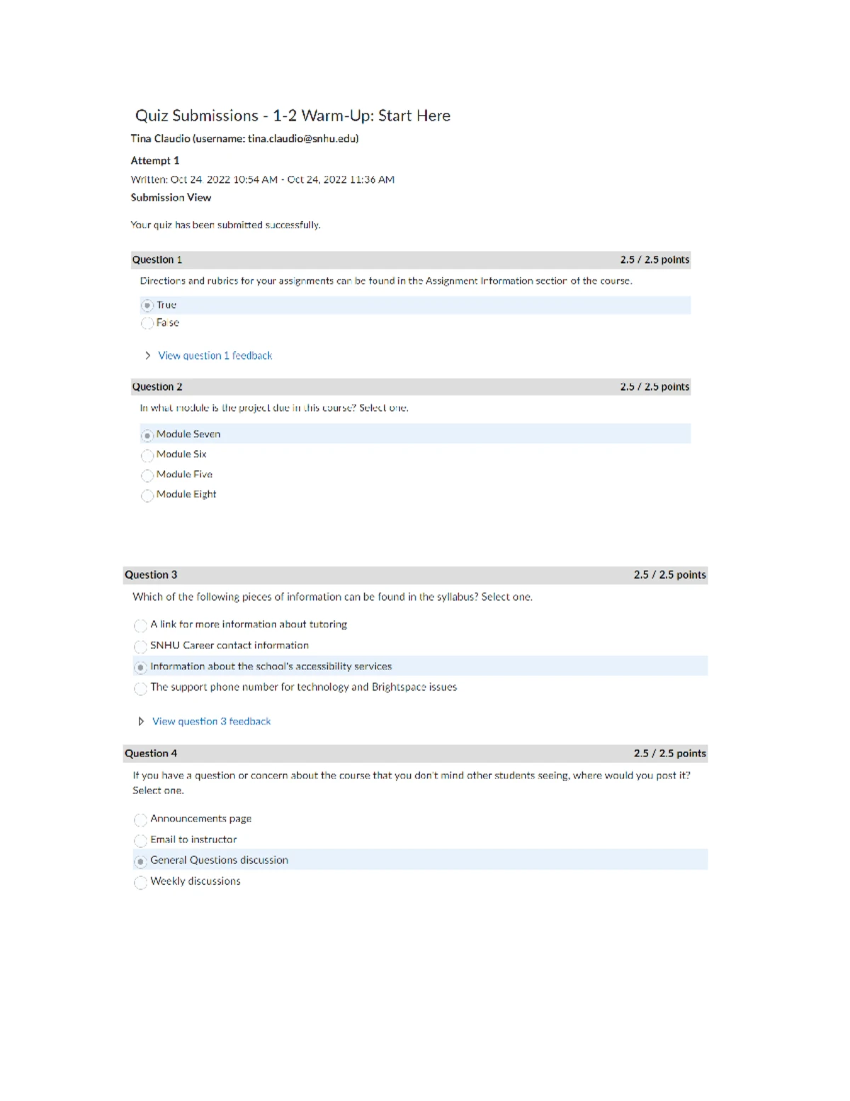 Discussion Module 2 - Identifying scheduling interruptions ...