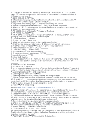 COT-Rating-Sheet - A list of identified least/most mastered skills ...