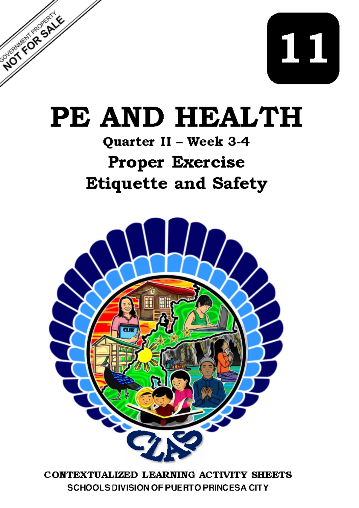 PE and Health Grade 11 Q2 Week 3-4: Exercise Etiquette & Safety - Studocu