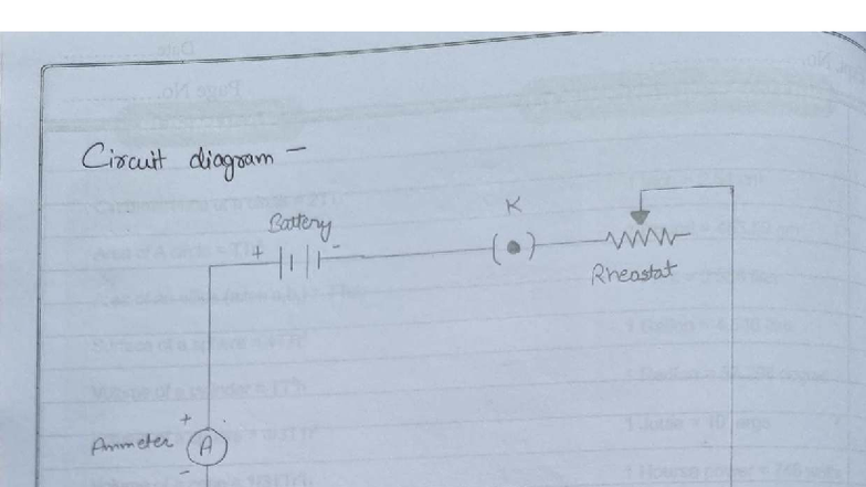 Class 12 Physics Experiments: Resistance Measurement Techniques - Studocu