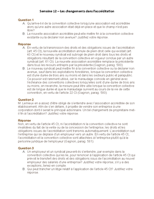 [Solved] article 94 de la Loi sur les normes du travail se lit comme ...