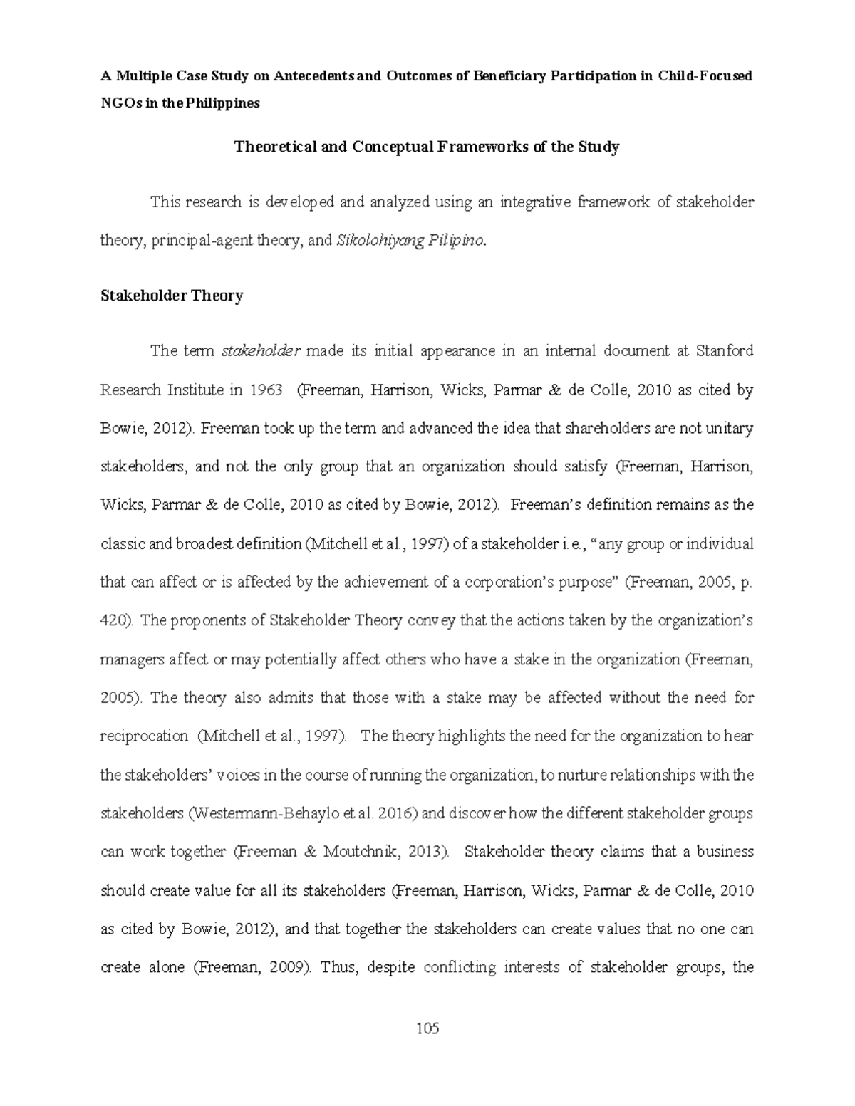 A Multiple Case Study on Beneficiary Participation in NGOs (2023) - Studocu