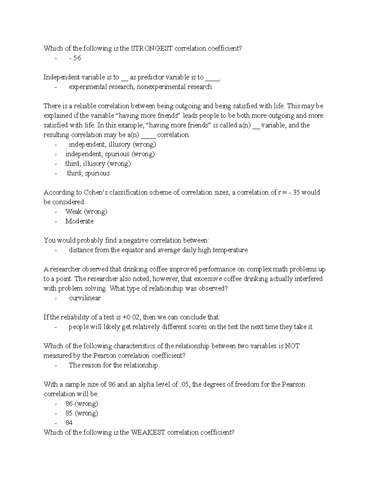 Statistical Methods (Module 7) Reading Quiz Insights and Key Concepts ...