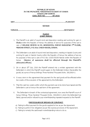 THE Kenyan Legal System - KENYATTA UNIVERSITY SCHOOL OF LAW LPR 104 ...