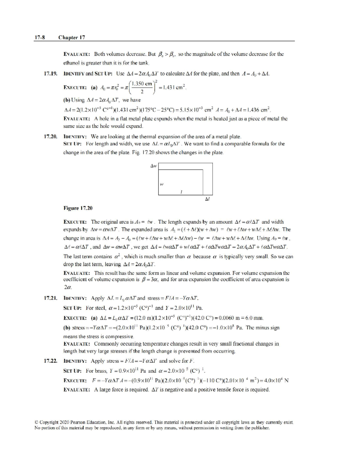 University Physics (15th Ed) - Chapter 17: Thermal Expansion Concepts - Studocu