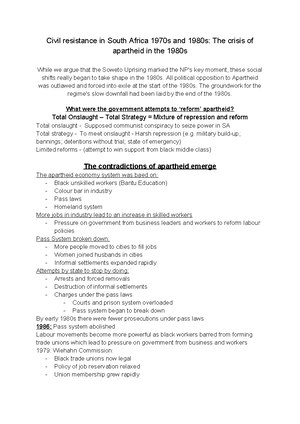 BCM - History bcm - Role and Impact of BCM in the resistance against ...