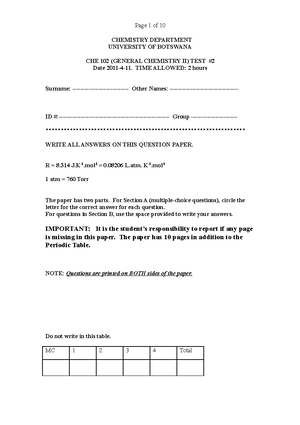 Form 1 Revision material - MODULE: THE NATURE OF SCIENCE TOPIC: DOING ...