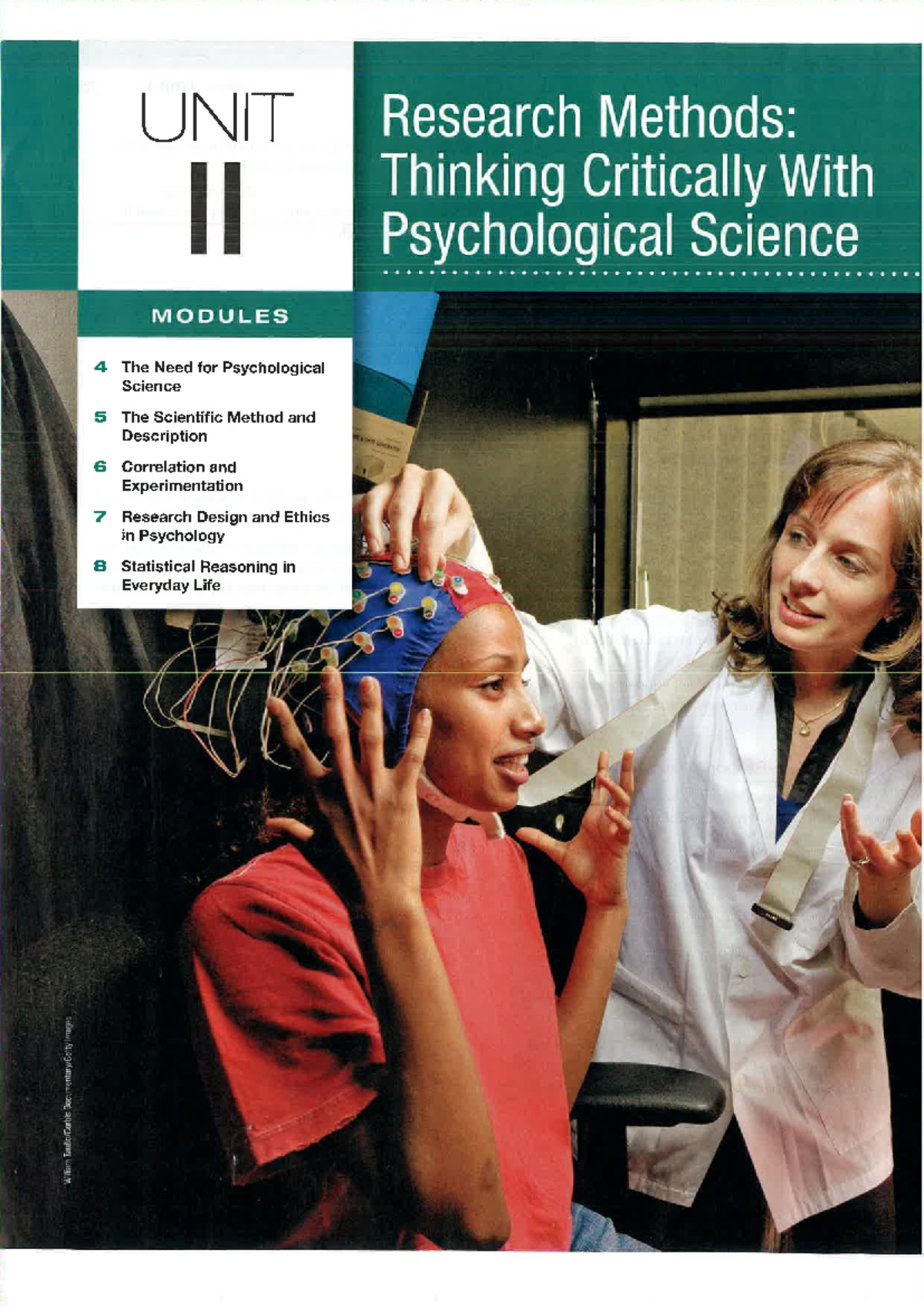 Unit 2 - textbook - UNIT Research Methods: II Thinking Critically With ...