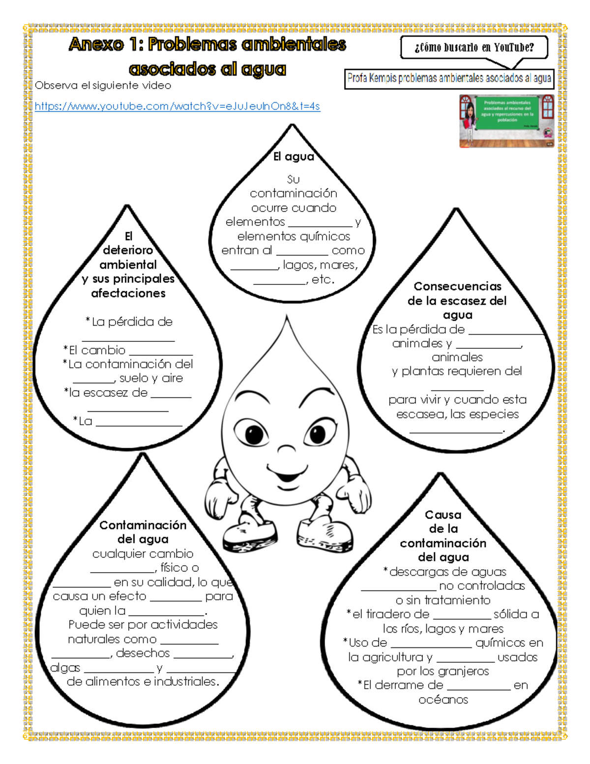 Anexo 3° S38 y 39 Cuadernillo de actividades (anexos) Profa Kempis - Observa el siguiente video ...