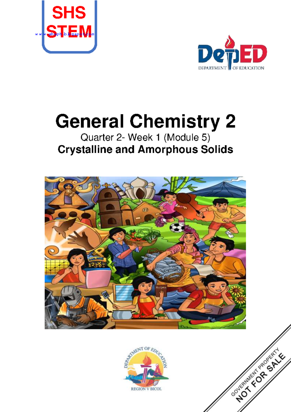 Gen Chem 2 Q2 Module 5 - Exploring Crystalline vs Amorphous Solids ...