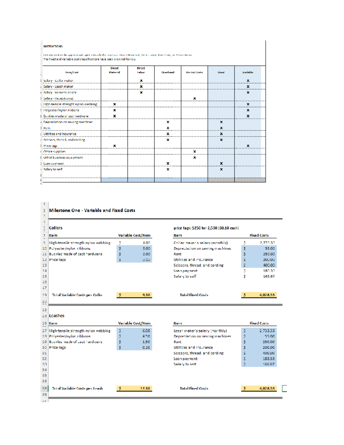 ACC 202 Workbook: Cost Classifications and Analysis - Studocu