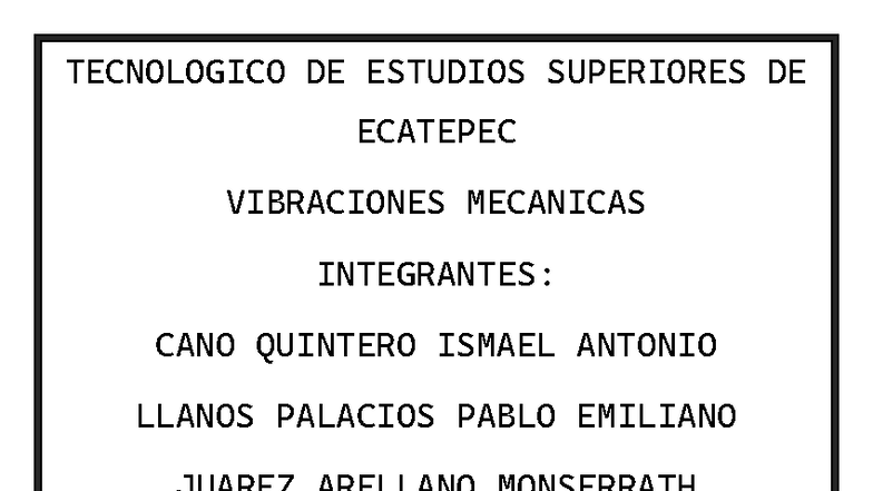 Práctica de Balanceo Estático en Rotores - TEC 2601 - Studocu