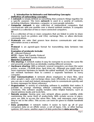 Solution manual for data communications and networking by behrouz forouzan 5th edition complete ...