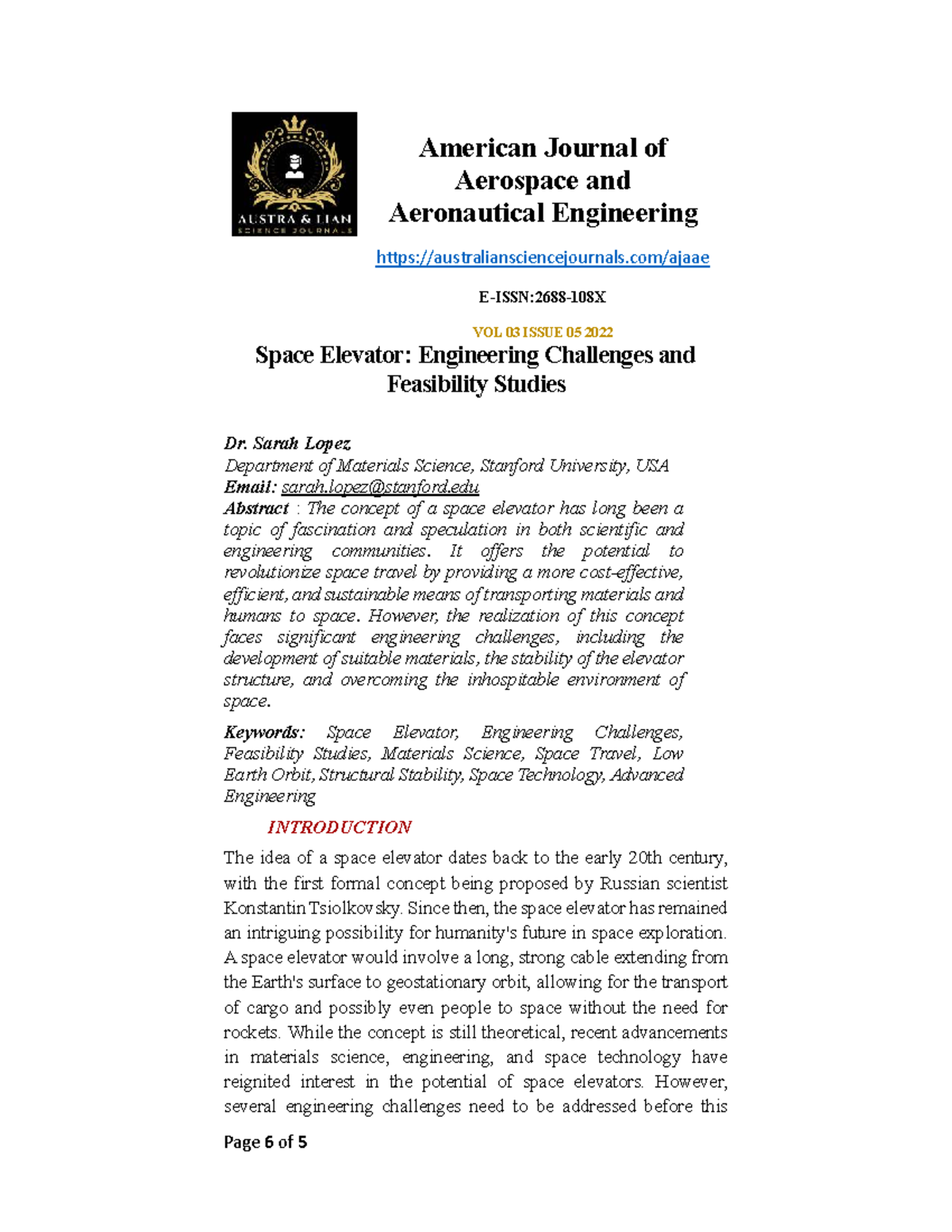 Aerospace Engineering Insights: Space Elevator Challenges & Feasibility ...