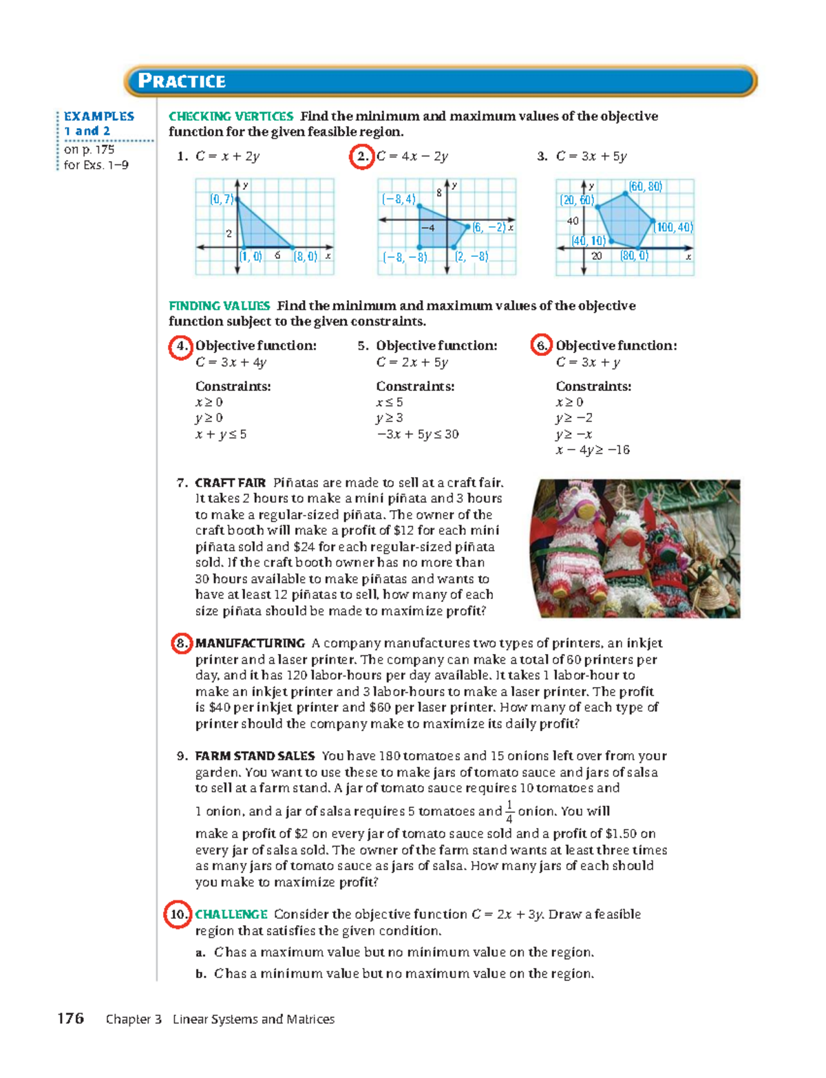 A2 Lin Opt HW - Practice Examples on Finding Min/Max Values - Studocu